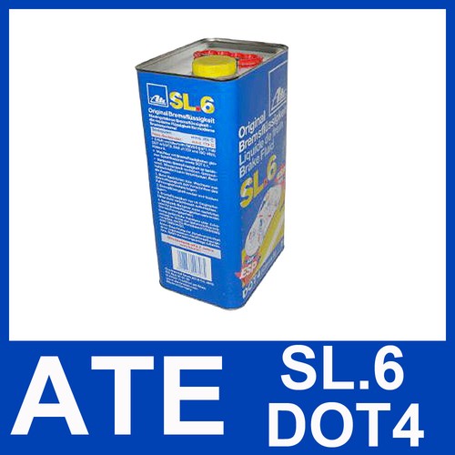 5 Liter ATE SL.6 DOT 4 BREMSFLÜSSIGKEIT 5000ml DOT4 BRAKE FLUID | eBay