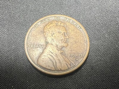 1909-s lincoln cent wheat penny Key Date | eBay