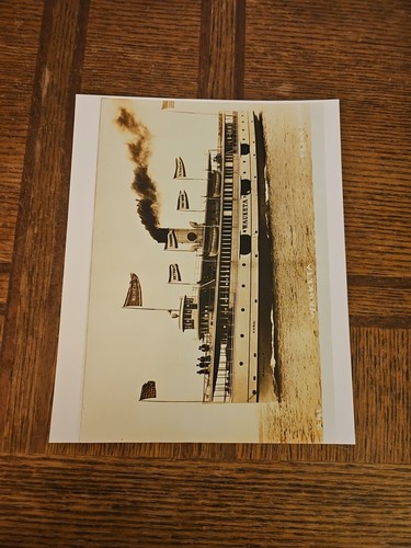 Port Huron Michigan U.S. Mail Steamship Wauketa Pesha 8×10 Postcard ...