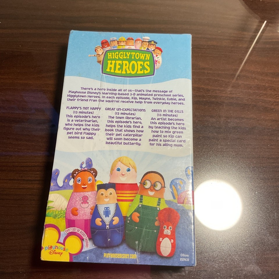 Higglytown Heroes VHS Tape 2006 Meet The Heroes Around Us Playhouse ...
