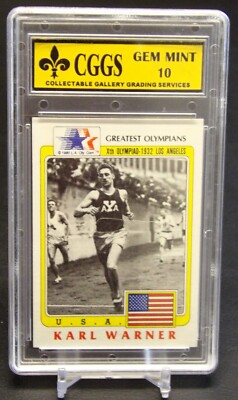 Karl Warner 1983 Topps History's Greatest Olympians Multi-Sport Card ...