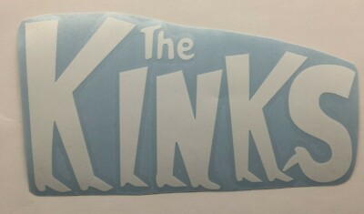 The Kinks Band Logo Die Cut Vinyl Sticker Classic Hard Rock and Roll ...