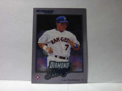2002 Donruss Diamond Kings Inserts /2500 Ivan Rodriguez #DK-15 HOF | eBay