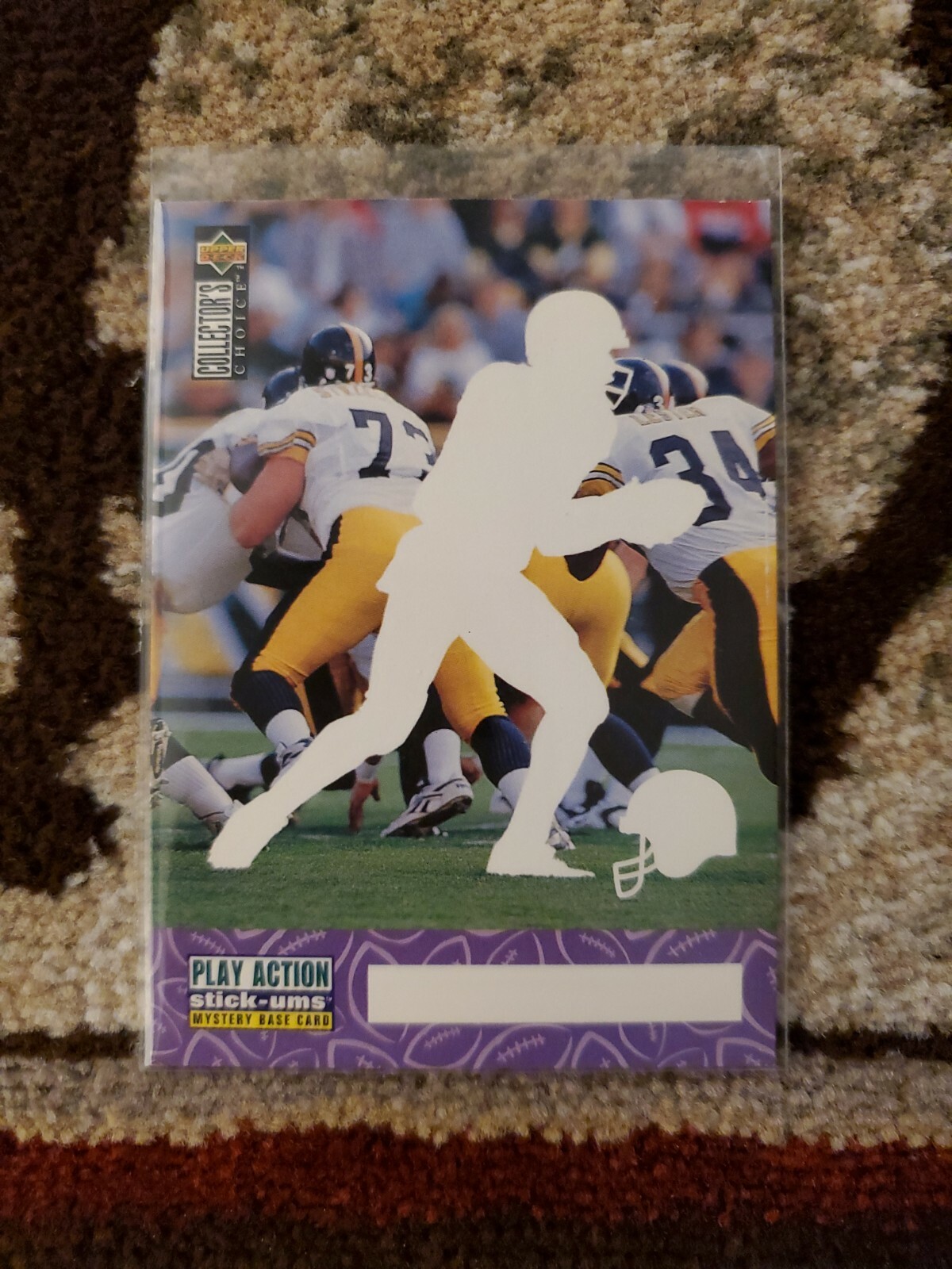 Upper Deck Collector's Choice Play Action Stick-Ums Mystery Base Card ...