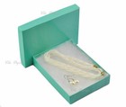 Teal Gift Boxes Glossy Teal Cotton Filled Jewelry Box for Jewelry 20~50 ...