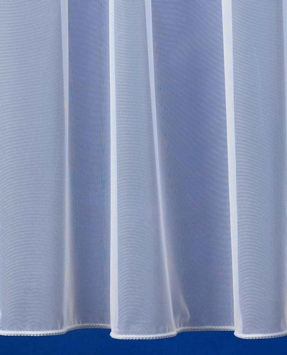 Clearance Plain White Lead Weighted Net Curtain Ready Made | eBay UK