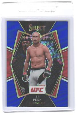 2022 Panini Select UFC BJ Penn #138 Blue Prizms | eBay