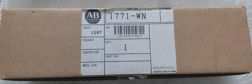 Allen-Bradley - CAT.NO. 1771-WN 120V AC/DC INPUT MODULE - neu | eBay.de