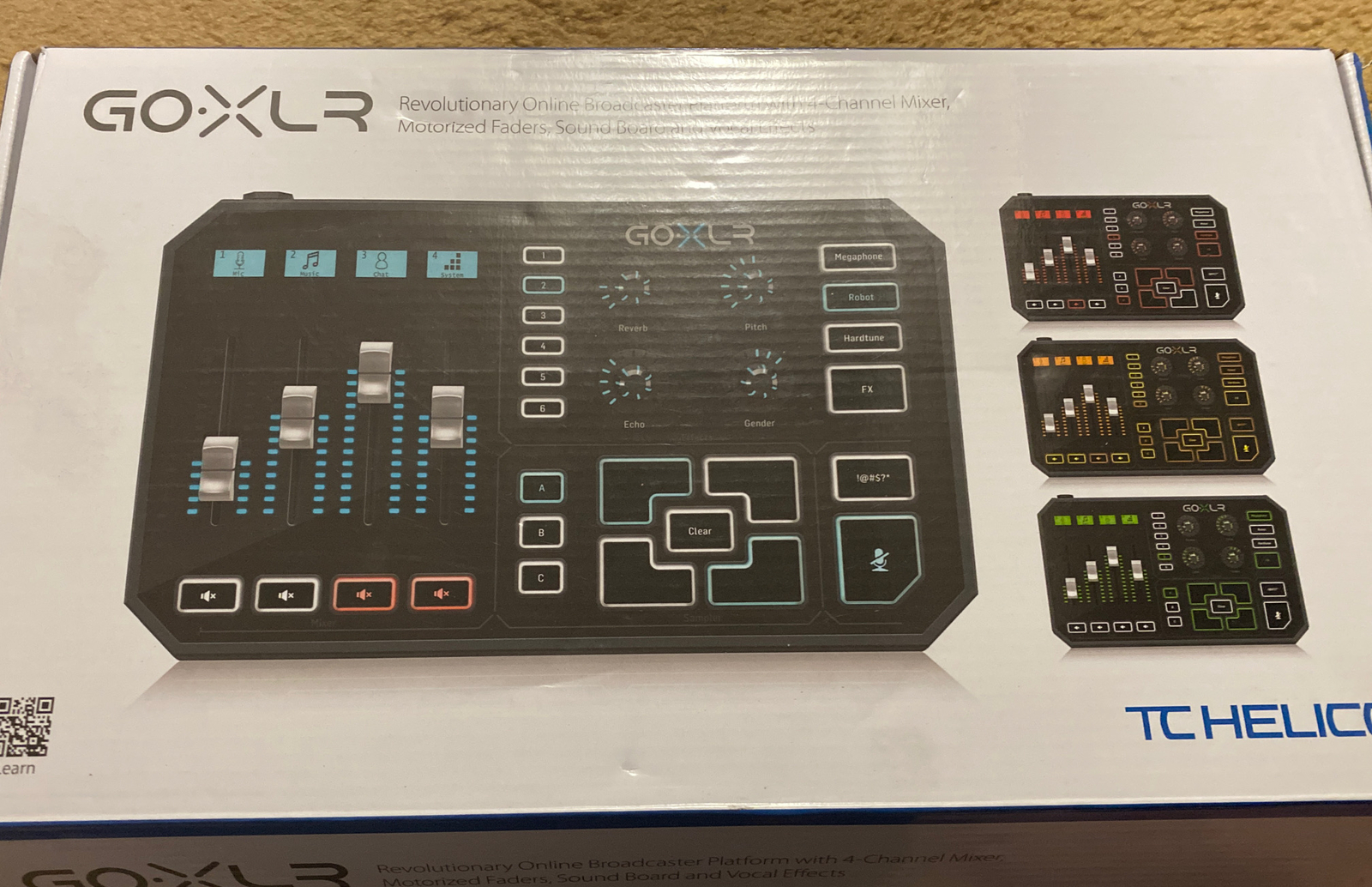 TC-Helicon GO XLR Broadcaster Platform with Mixer and Effects ...