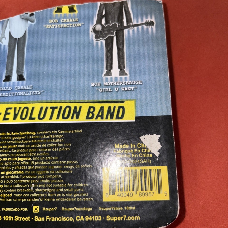 Devo ReAction Wave 5 Booji Boy Action Figure [The Girl U Want] Sealed ...