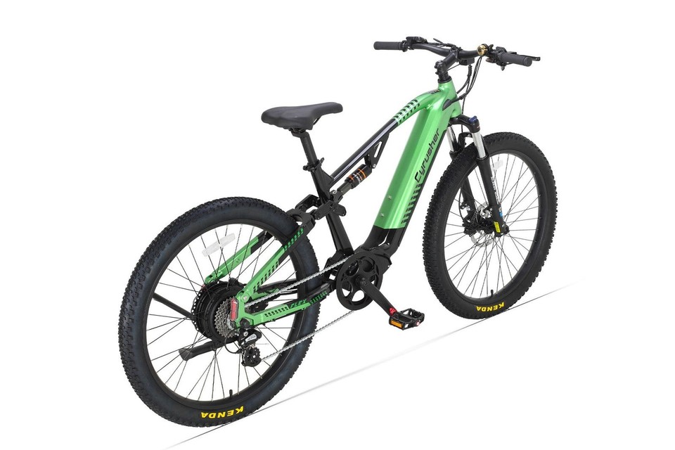 Cyrusher Flex Electric Mountain Bike All-Terrain E-MTB 750W 48V 15Ah E ...