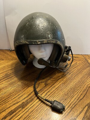 Vintage Vietnam War Original Combat Tanker Crew Helmet Telephonico | eBay