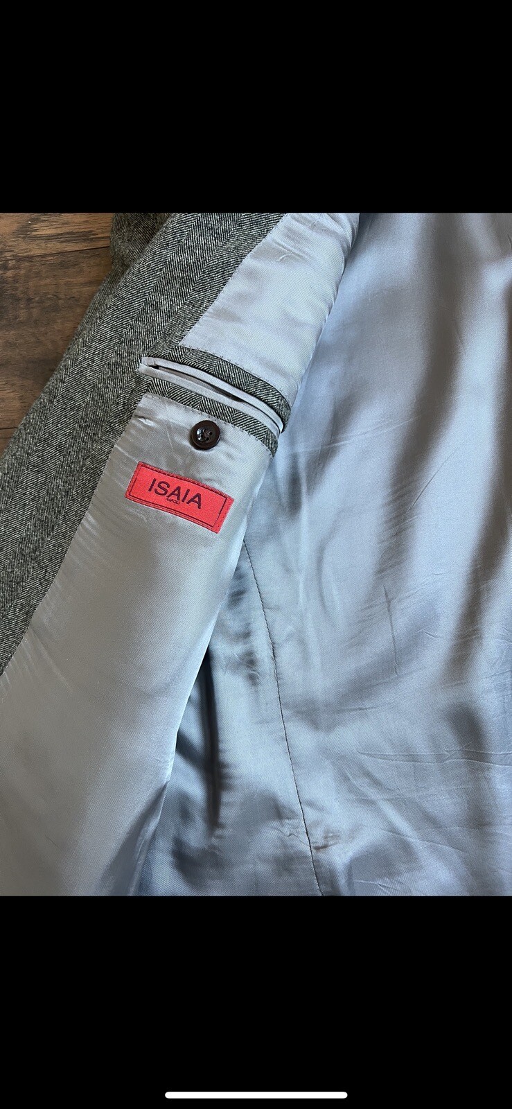 Isaia Black And Cream Herringbone Sport Coat | eBay