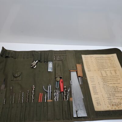 1951 US Army Surplus Carpenters tool roll AS IS | eBay