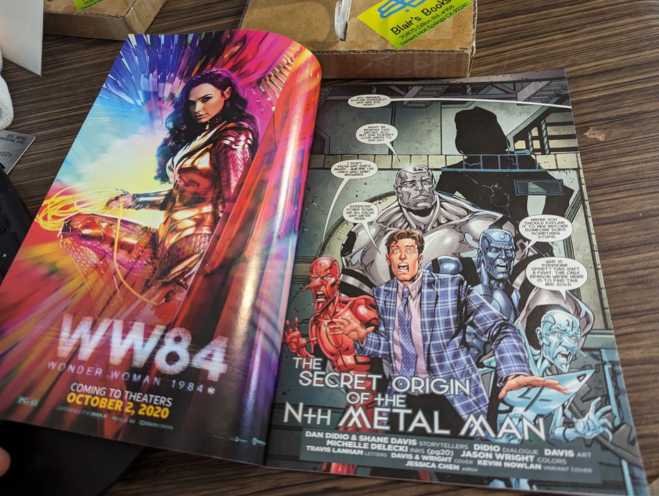 (1) DC Comic METAL MEN #10 [2020] Near Mint 9.6 or 9.8; Dan Didio ...