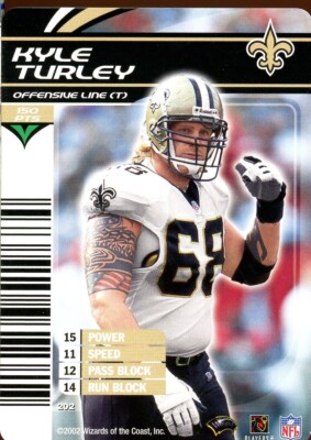 2003 NFL Showdown KYLE TURLEY SAINTS #202 | eBay