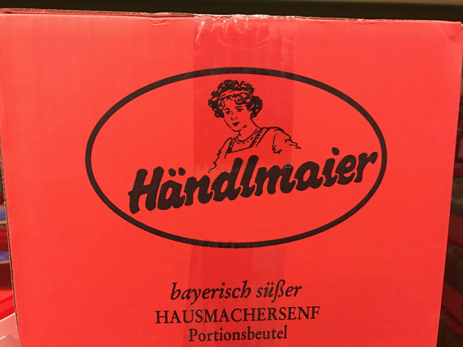 Händlmaier Senf Portionen, Portionssenf 200x15 ml. Weißwurst Senf ...