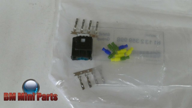 BMW Genuine 5 6 7 Series 3 Pin Socket Housing Repair Kit 61132359998 ...