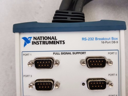 NATIONAL INSTRUMENTS NI RS-232 Breakout Box 16-port DB-9 | eBay