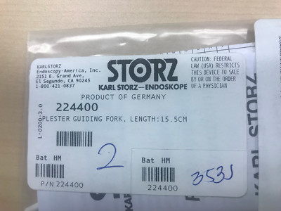 224400 KARL STORZ GUIDE,'PLESTER',WIRE STRUT | eBay