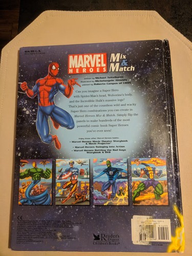 Marvel Heroes Mix & Match by Michael Teitelbaum | eBay