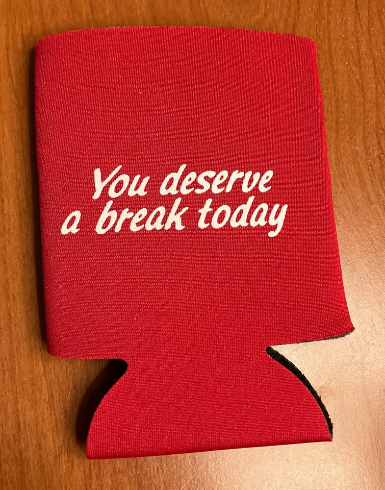McDonald's Retro "You Deserve a Break Today" Golden Arches Can Cozy ...
