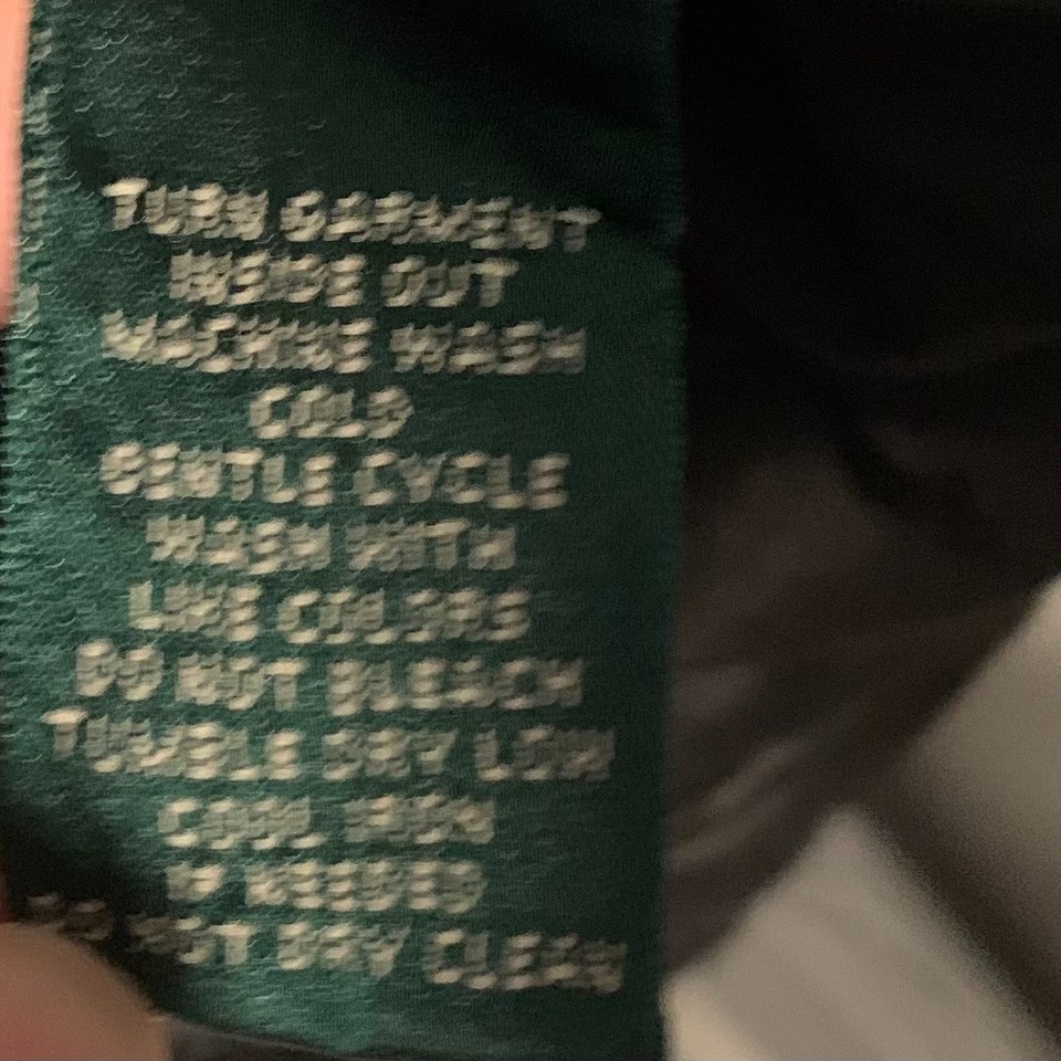 Lauren Ralph Lauren Womens Quilted Barn Jacket Size XL Black Preppy ...