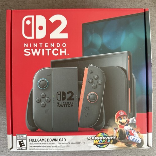 SHIPS NOW!!! NEW Nintendo Switch 2 Console+Mario Kart World Bundle ...