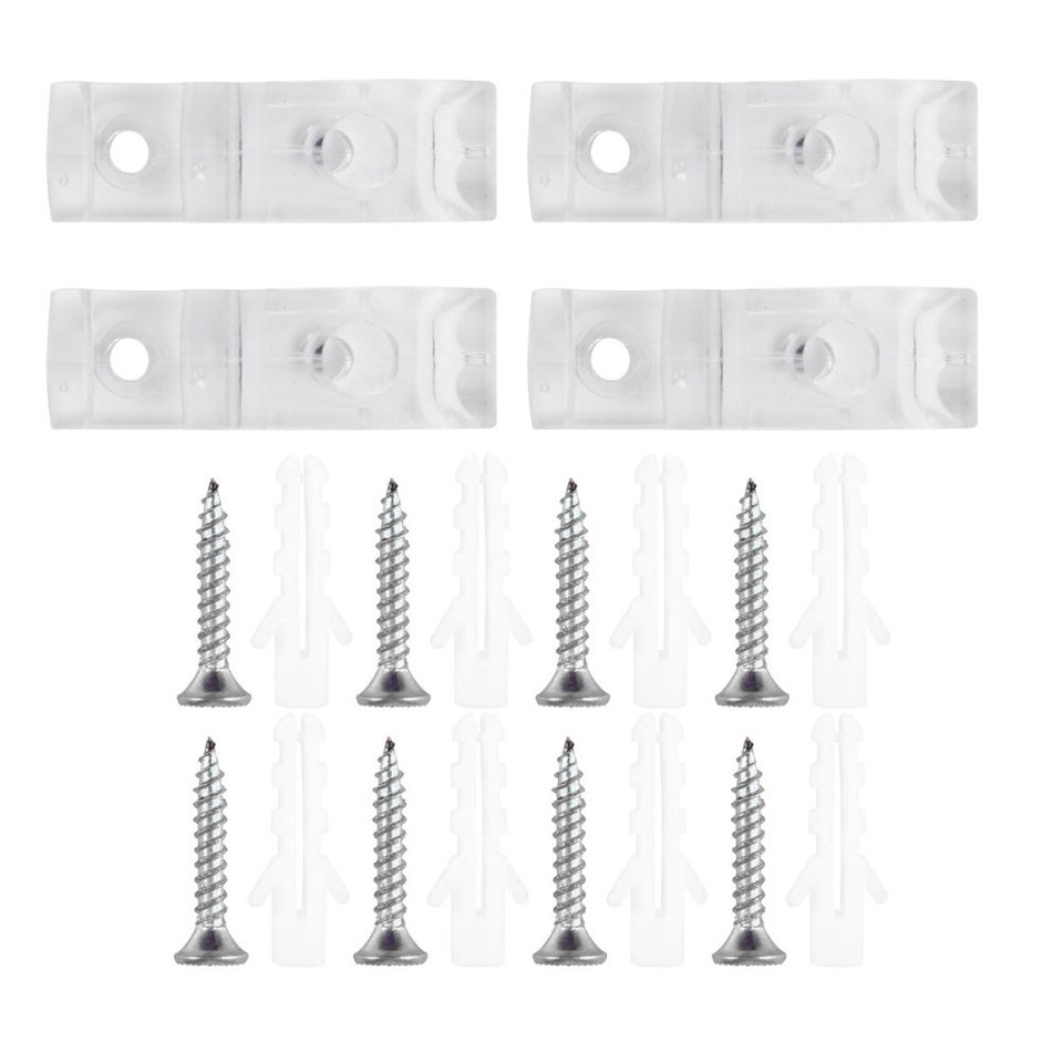 3 Sets Roller Blind Fittings Adjustable Curtain Clips for Valance | eBay UK