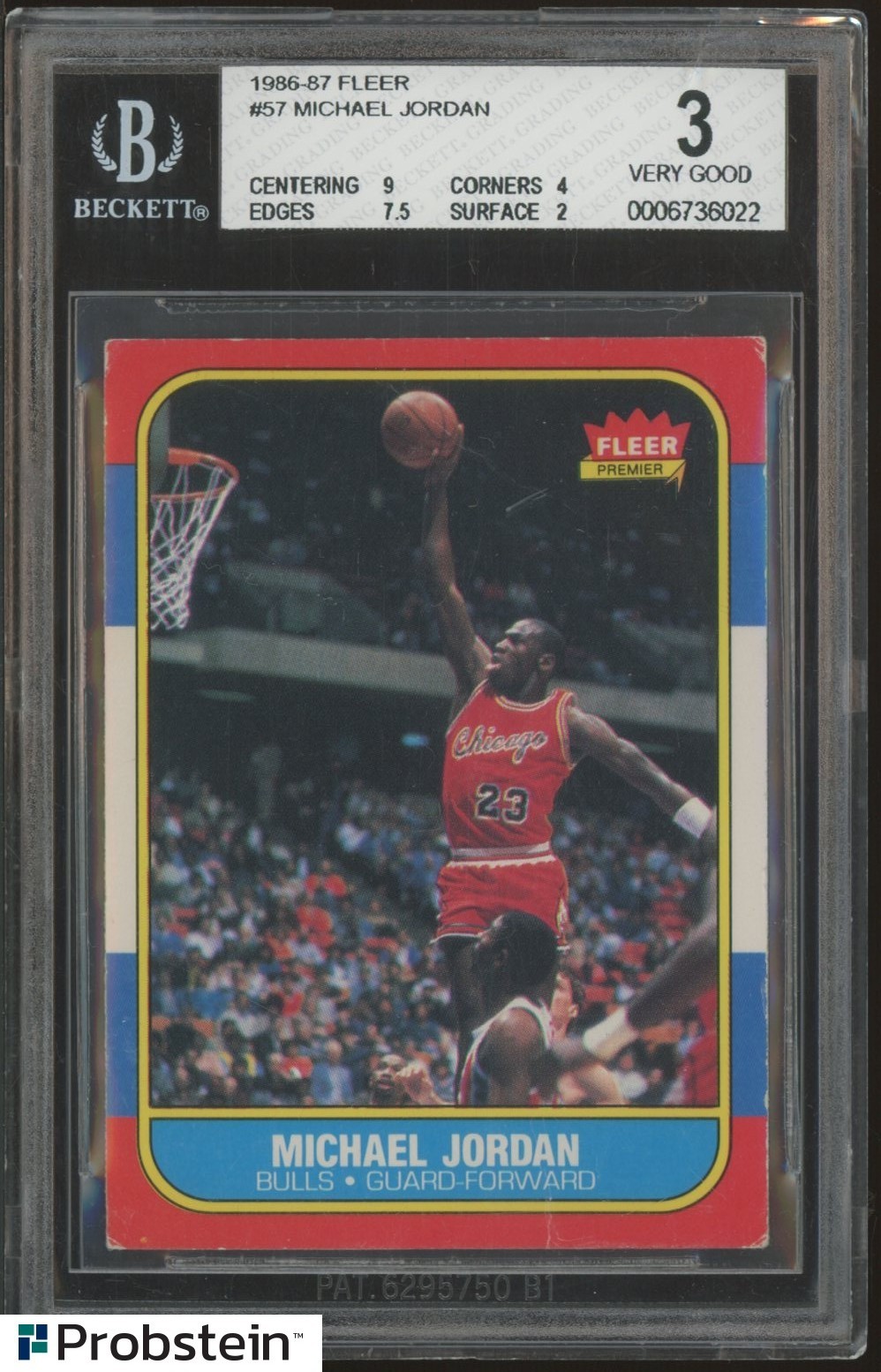 Michael Jordan Rookie Card Value Soaring - 1986-87 Fleer
