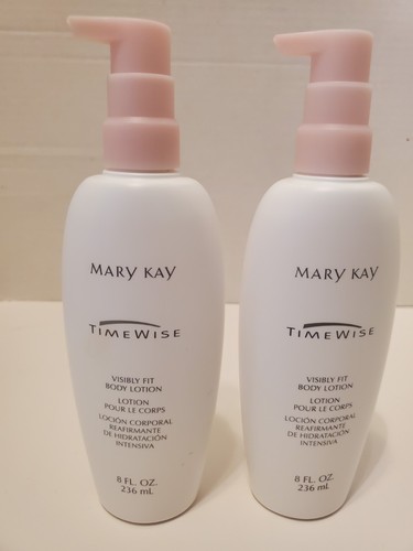 2 bottles Mary Kay Timewise Visibly Fit Body Lotion 8 oz Bottles No ...