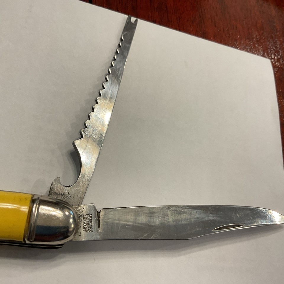 American Knife Co. Germany Fisherman. Blades are great shape excellent ...