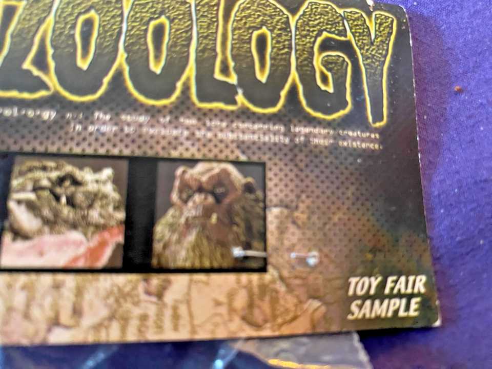 SET Cryptozoology Mezco MOTHMAN JERSEY DEVIL BIGFOOT RARE Toy Fair In ...