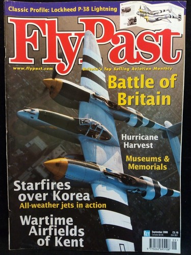 Fly Past Aviation Magazine Issue September 2000 Lockheed P-38 Lightning ...