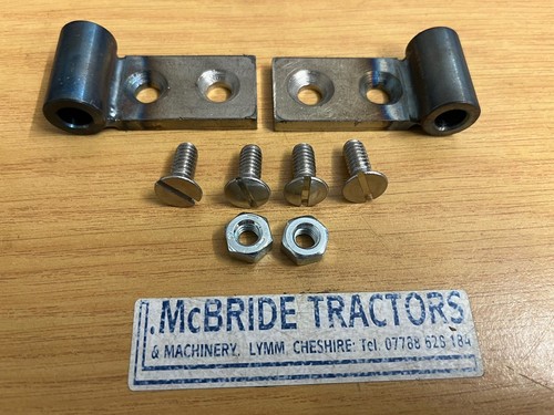 FORDSON MAJOR BONNET HINGE BRACKETS & FASTENER SET | eBay UK