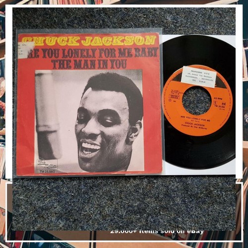 7" Single Vinyl Chuck Jackson - Are you lonely for me baby/ The man in ...