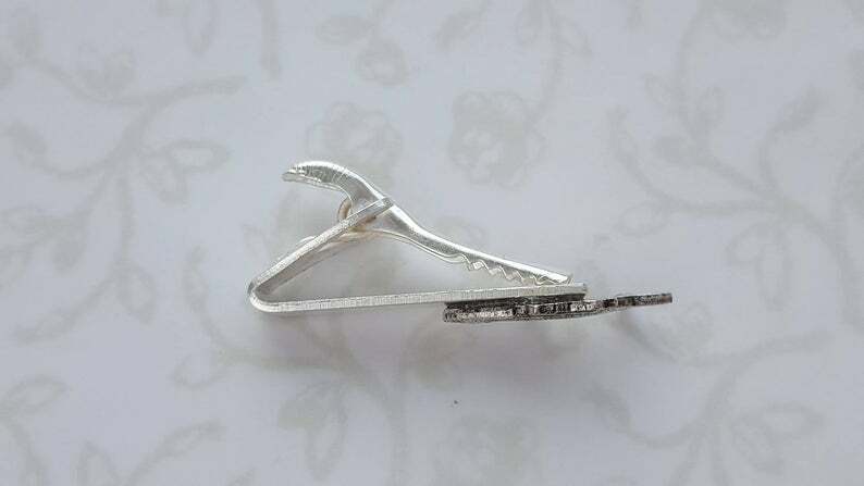 Awesome Classic Fish Beautiful Amazing Tie Clip Solid 935 Argentium ...