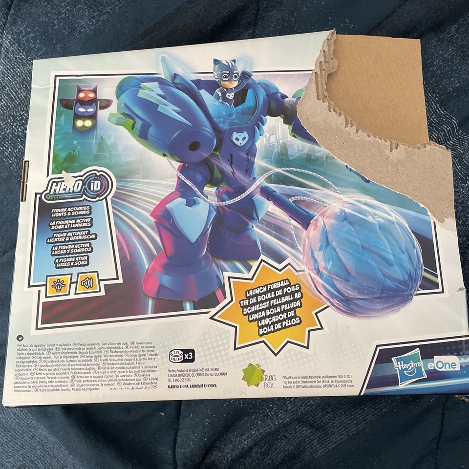 PJ Masks Robo-Catboy Hero iD Toy with Lights and Sounds Kids Gift ...