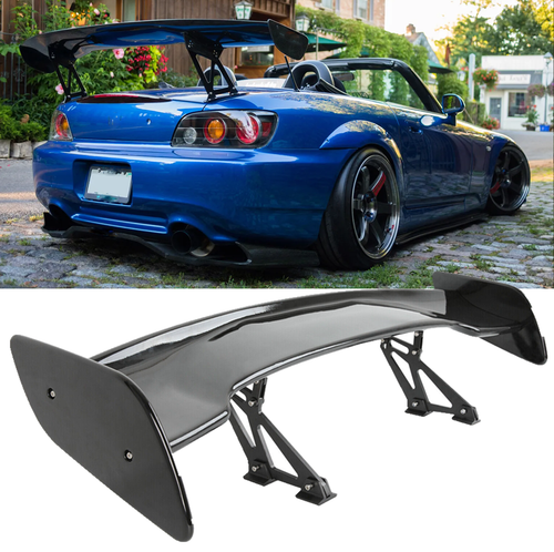 47" Rear Trunk Spoiler Wing Racing GT-Style Glossy Black For Honda ...