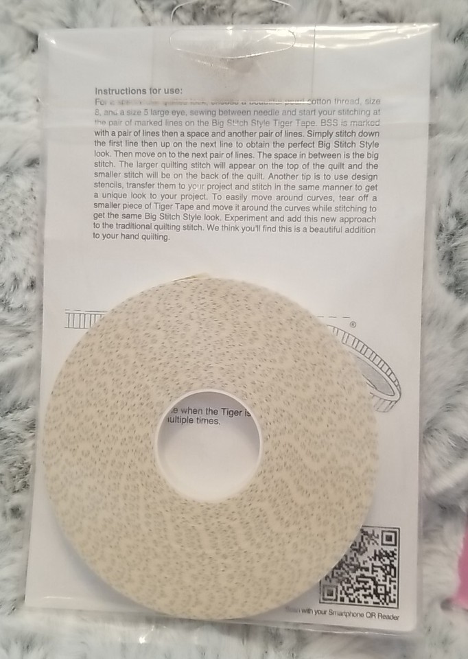 Lot of 2 - Tiger Tape Big Lined Stitching Tape, 30 Yards, White ...