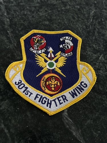 USAF 301ST TACTICAL FIGHTER WING GAGGLE PATCH 80s Rare Vtg Squadron Outlaws | eBay