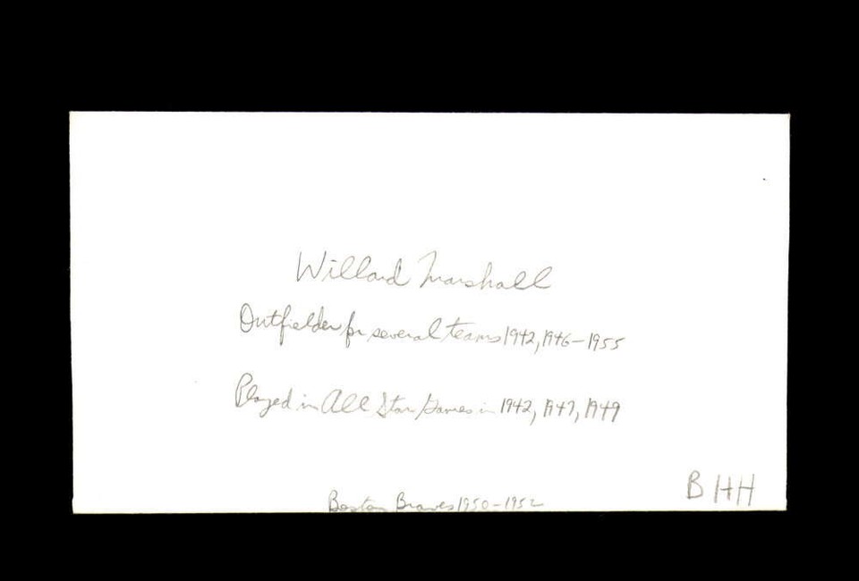 Willard Marshall Signed 1983 FDC Babe Ruth Cache New York Yankees ...