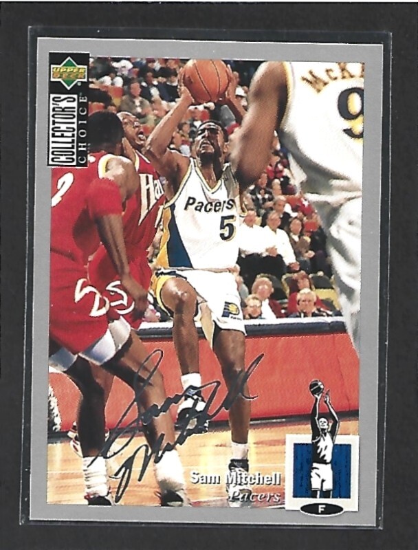 1994-95 Upper Deck Collector's Choice - Sam Mitchell #285 Silver Foil ...