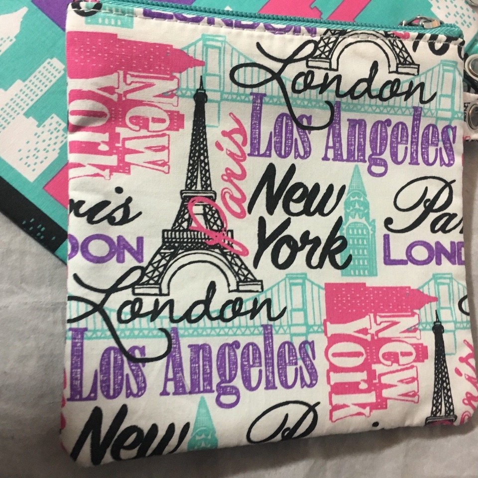 Beauty 360 travel bags 3 piece set. 6”x6”, 8”x8”, 10”x10” New. | eBay