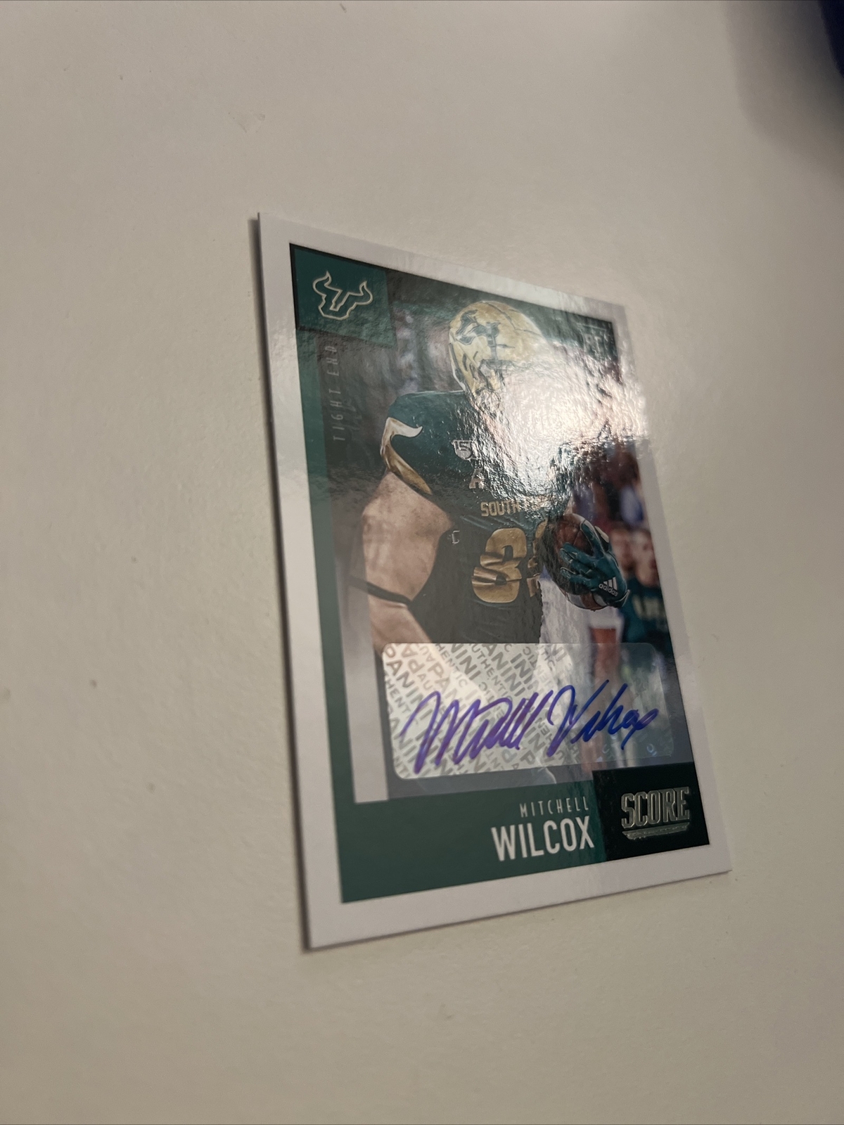 2020 Score Rookies Signatures Mitchell Wilcox #409 Rookie Auto RC | eBay