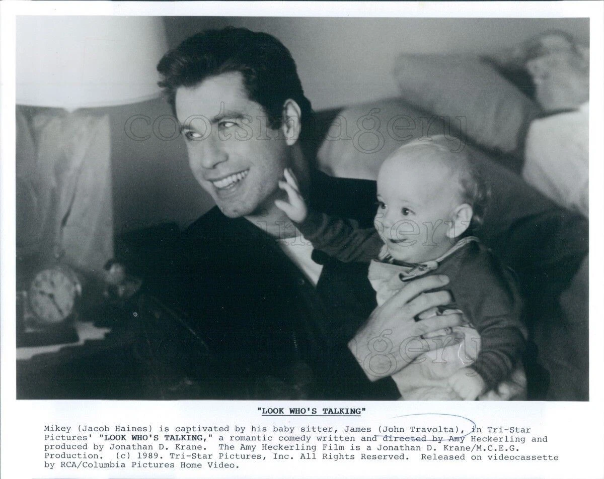 John Travolta Baby Picture