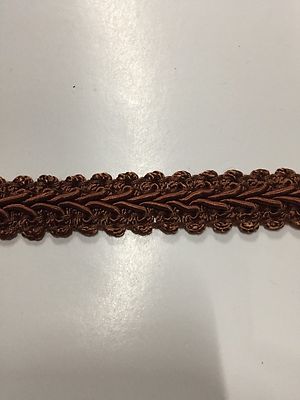 brown gimp ,upholstery gimp braided ,nice quality ,sold by 10 yards | eBay