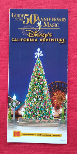 2005 DCA Christmas tree on Paradise Pier Disneyland 50th anniversary ...