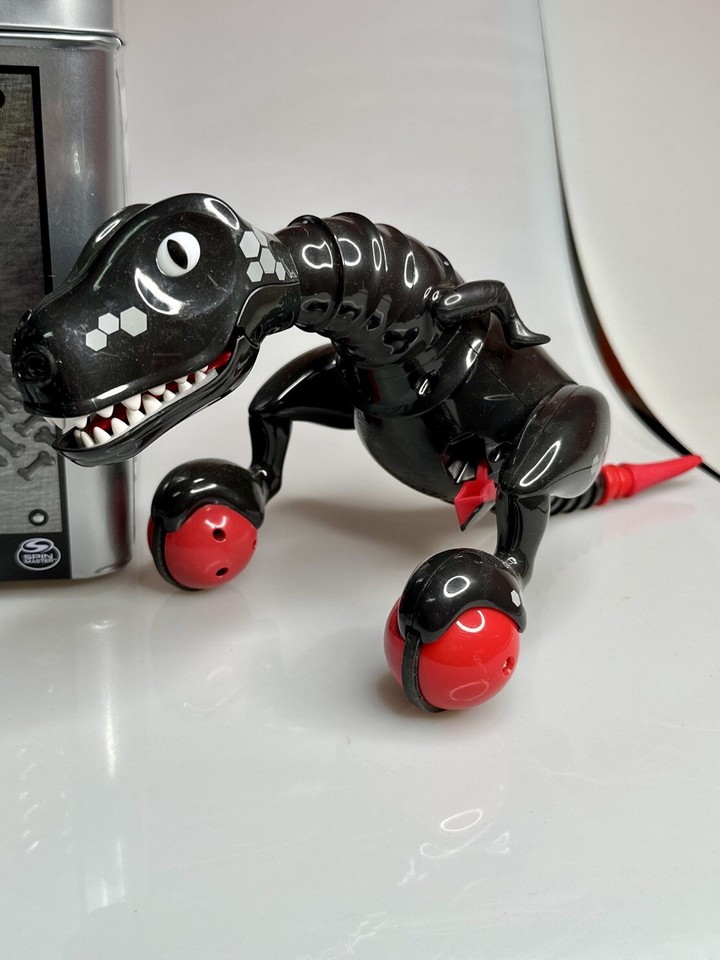 Spin Master Zoomer Dino Black Onyx Interactive Dino Dinosaur Robot W ...