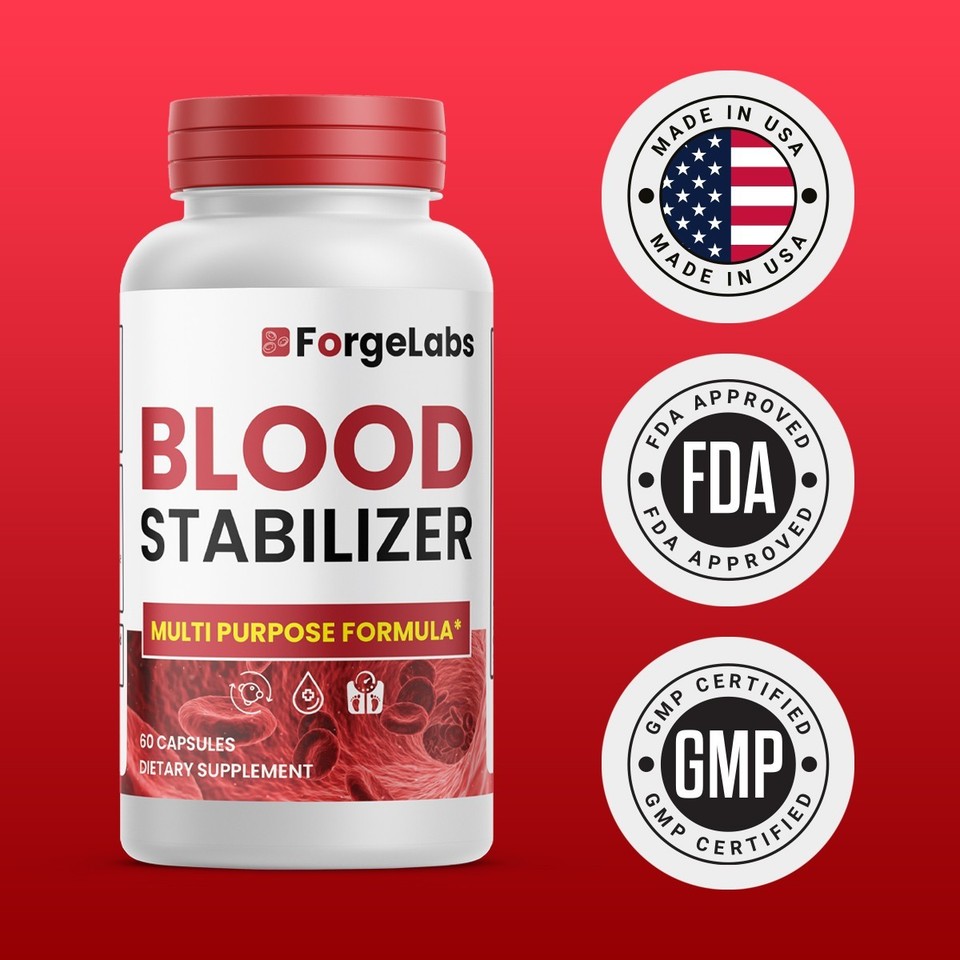 ForgeLabs Blood Stabilizer, Multi Purpose Formula dietary supplement ...